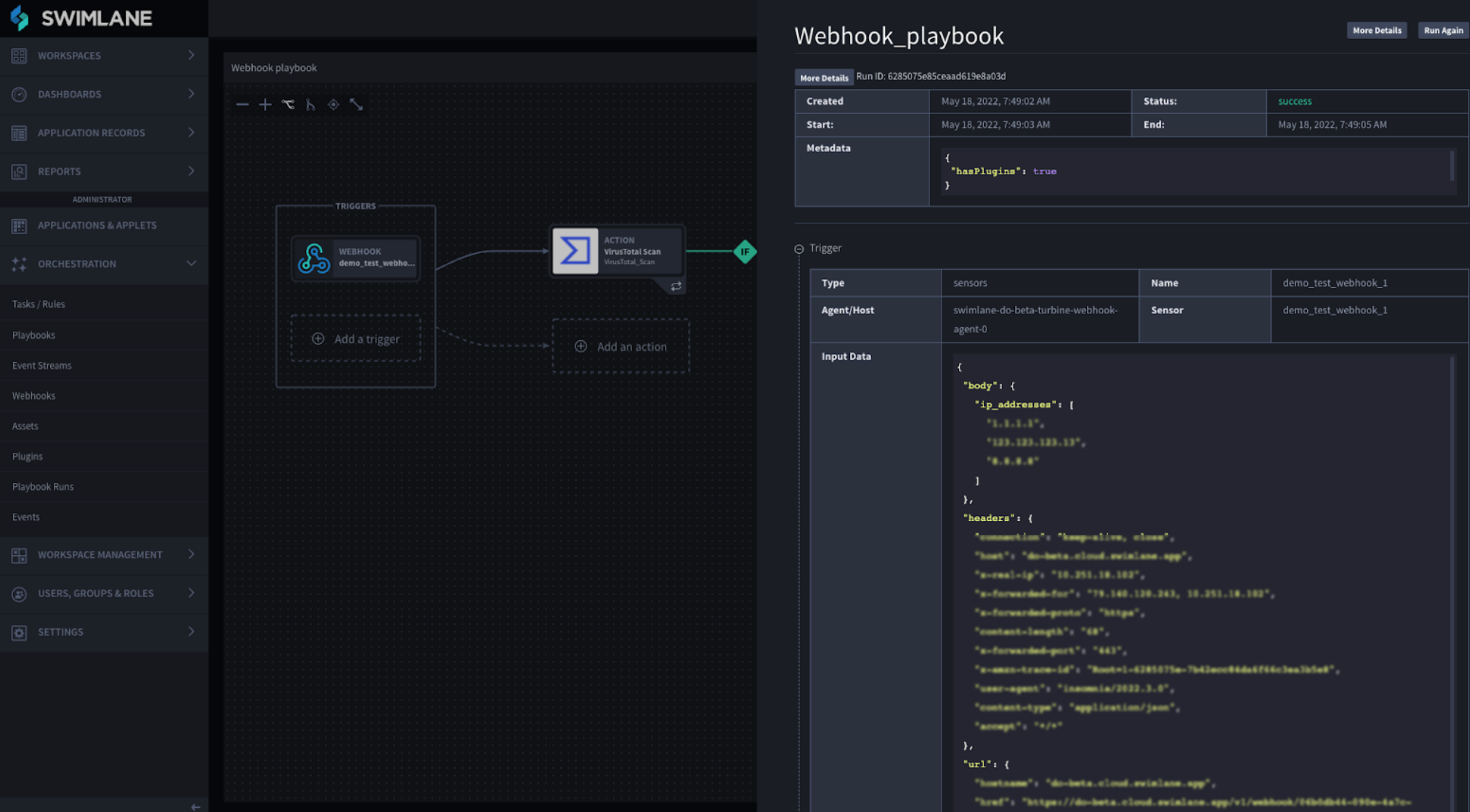 Active Sensing Fabric | Swimlane