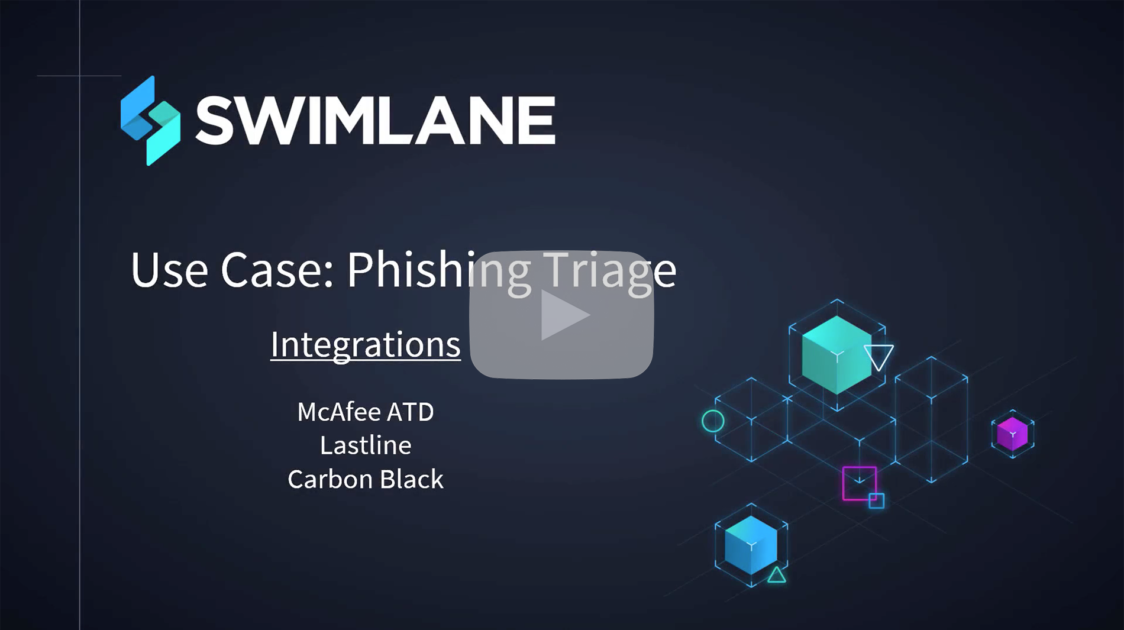 Automating Phishing Alert Triage Demo (4:32) | Swimlane Automating Phishing Alert Triage Demo (4:32) | Swimlane