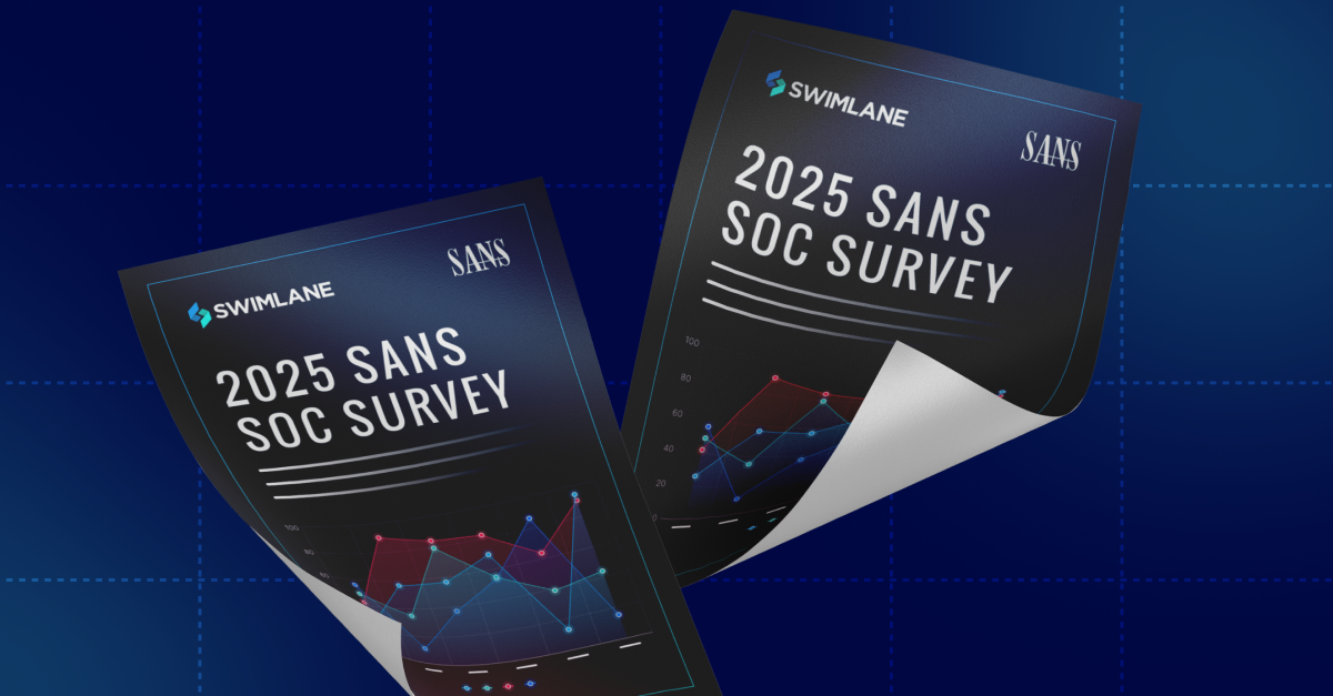 SANS SOC Survey 2025 Insights | Swimlane