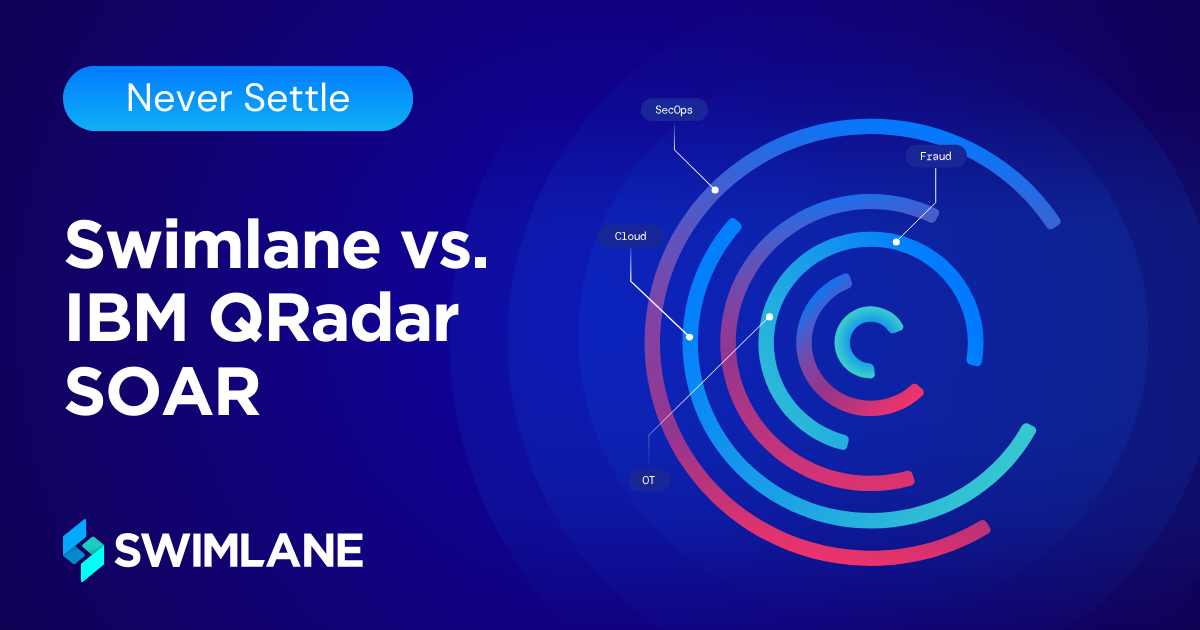 IBM QRadar SOAR vs. Swimlane: What’s the Difference | Swimlane