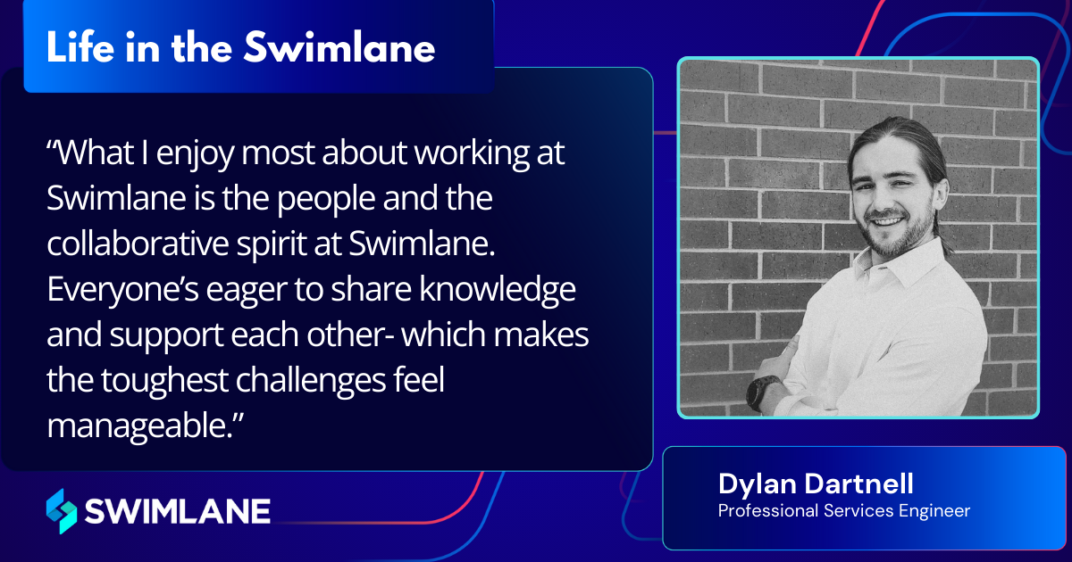 Conozca a Dylan Dartnell, ingeniero de servicios profesionales | Swimlane