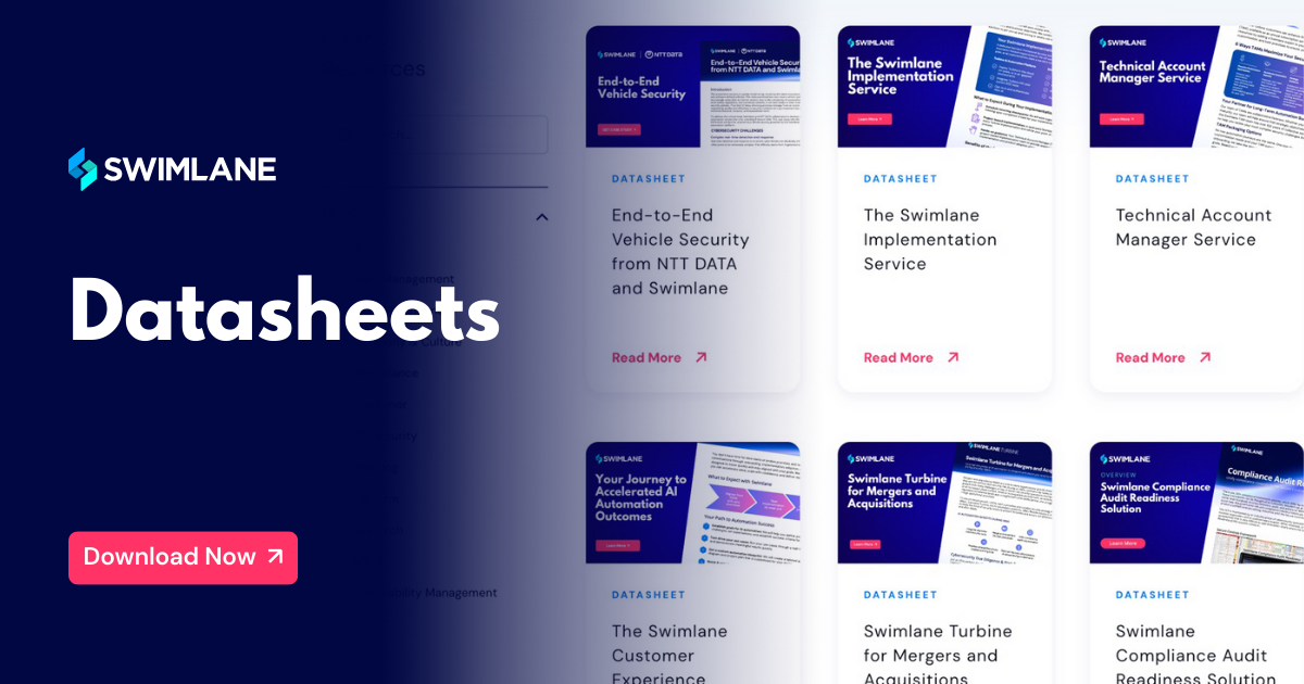 Datasheets | Swimlane