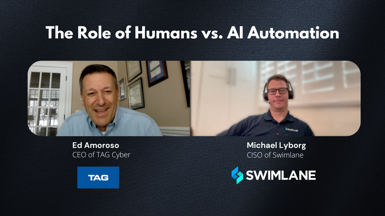 TAG Cyber CISO Interview Introducing Swimalne