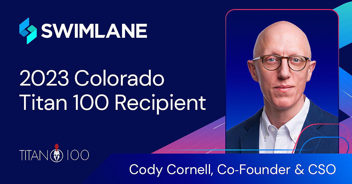 Cody Cornell Recognized in 2023 Colorado Titan 100 | Swimlane